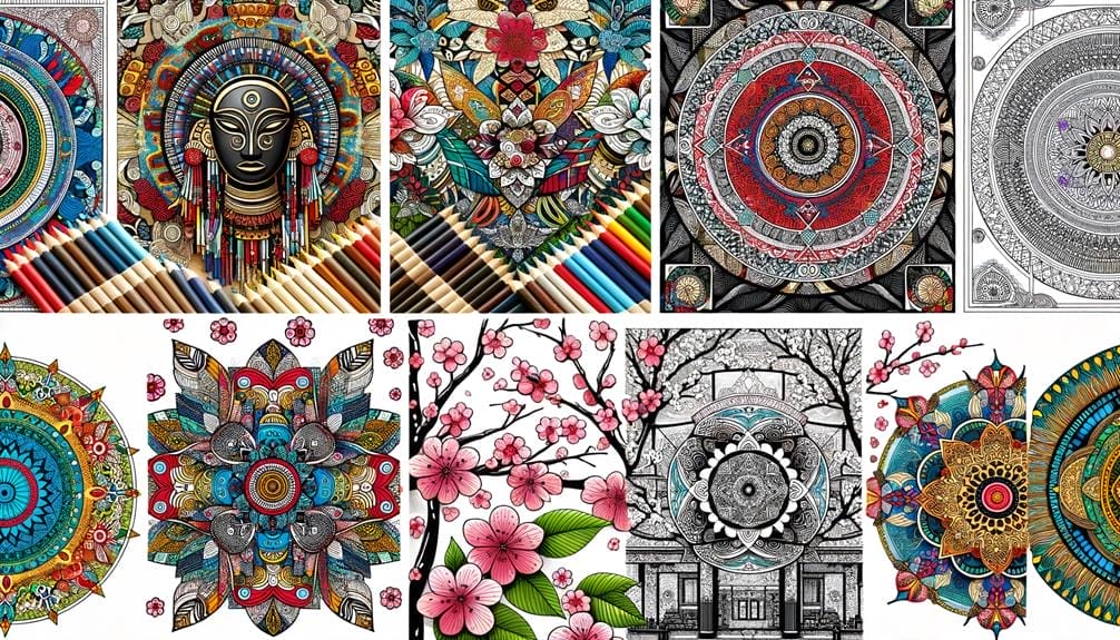 Cultural Coloring Pages - A.P. Wolf Books