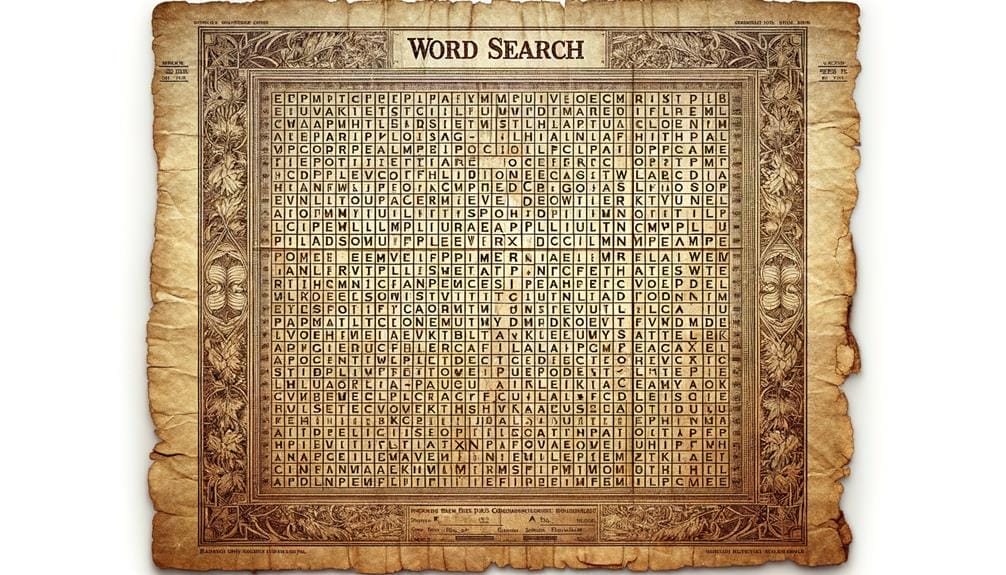 Word Search History - A.P. Wolf Books