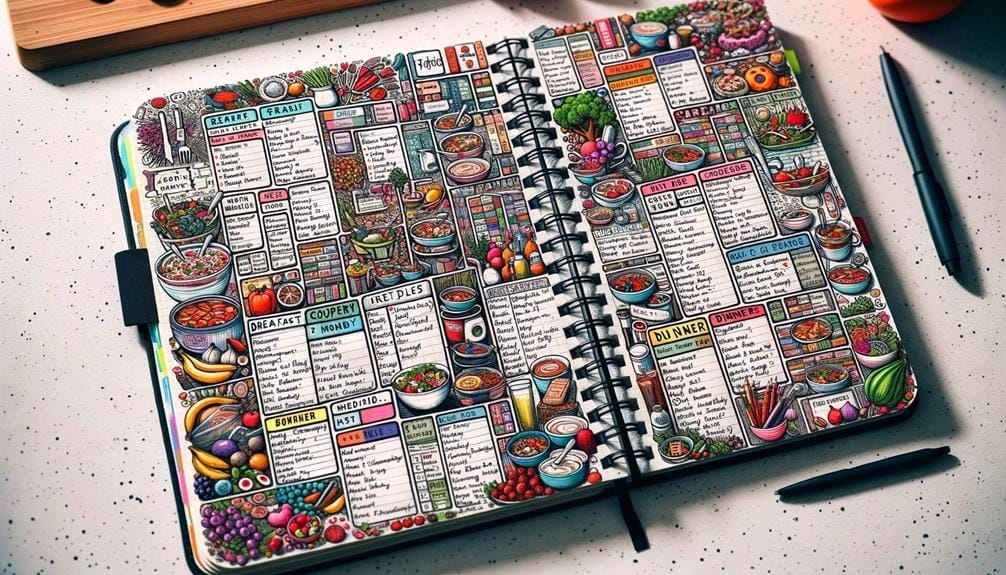 Meal Planning Notebooks - A.P. Wolf Books